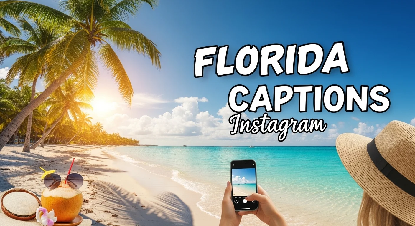 🔥201+ Florida Captions for Instagram Sunshine Vibes You’ll Love